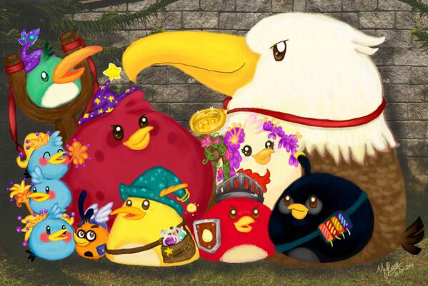Fan Art of the Day | Angry Bird Army