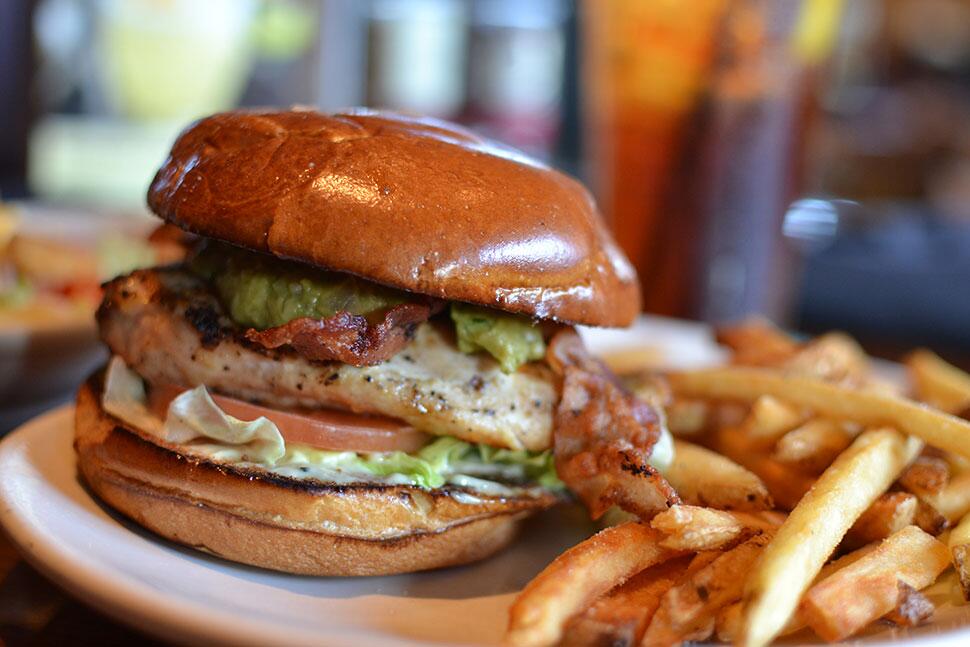Crispy Chicken Sandwich Outback