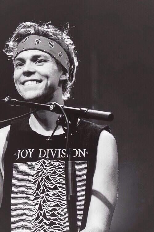 Ashton Irwin Laughing
