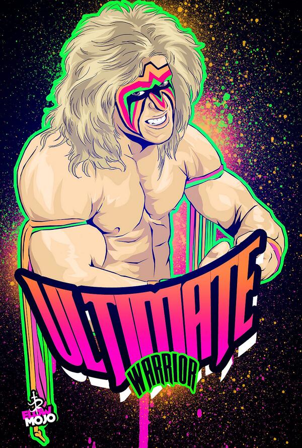 Ultimate Warrior Drawing