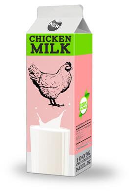 Carton Of Milk Chicken