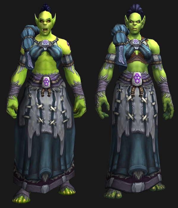 New Orc Model Warlords Of Draenor