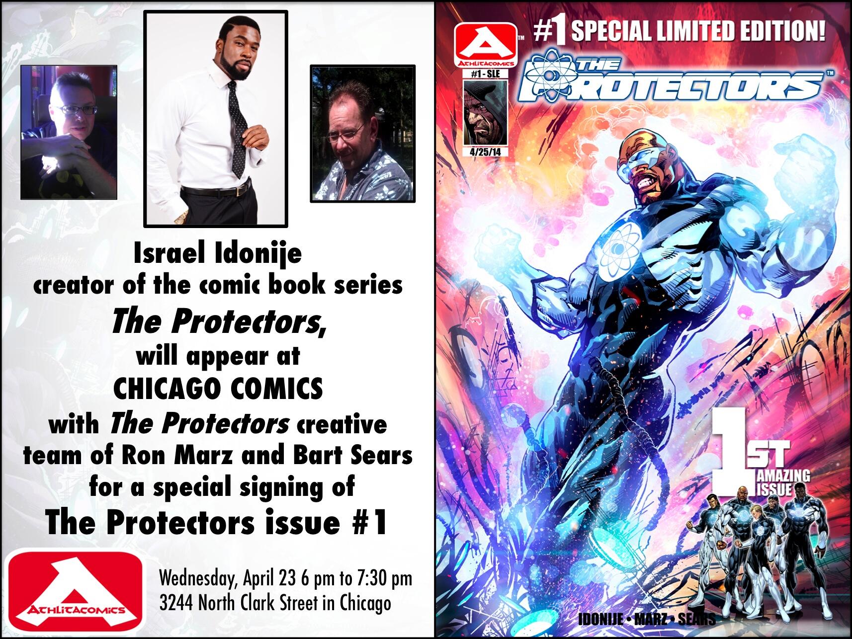 ATHLiTACOMiCS on Twitter: "JOIN @iidonije, @ronmarz & @BartSears in one week @chicagocomics 4/23 ...
