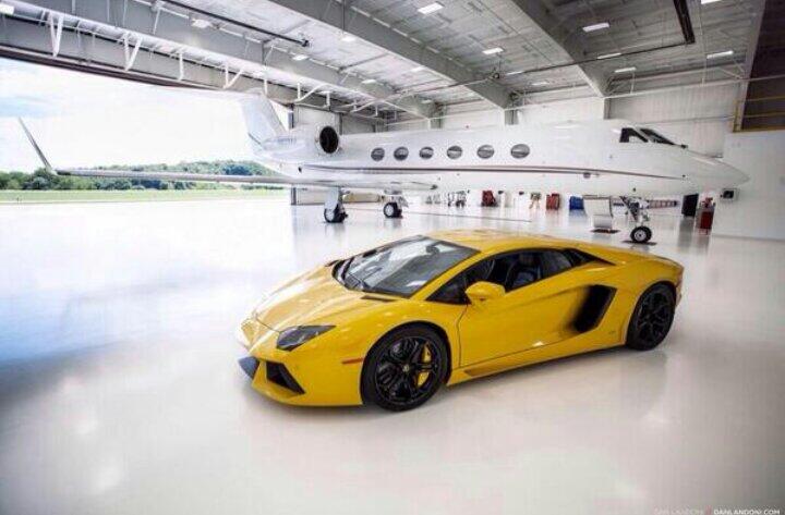 Lamborghini Private Jet