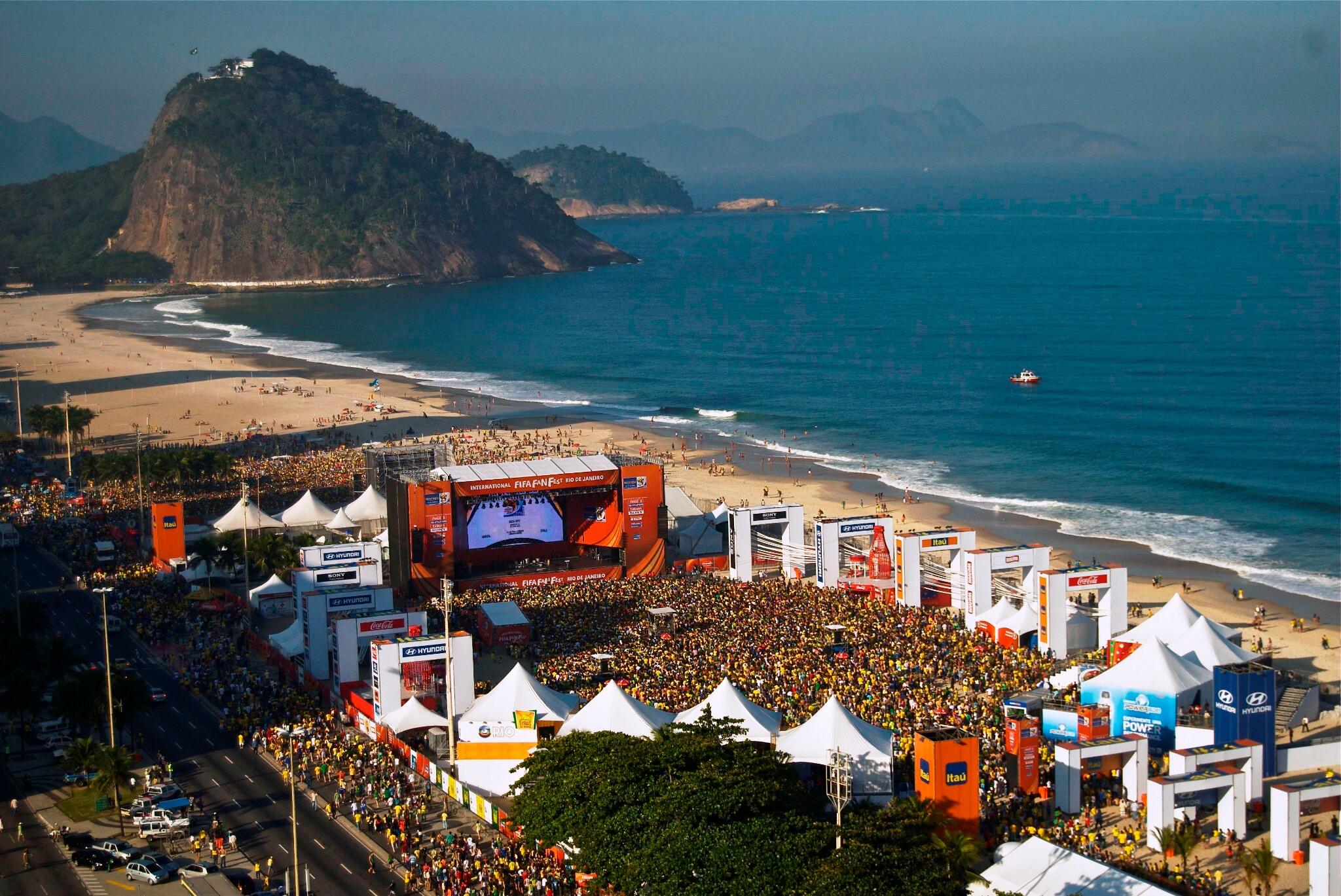 Copacabana Beach World Cup