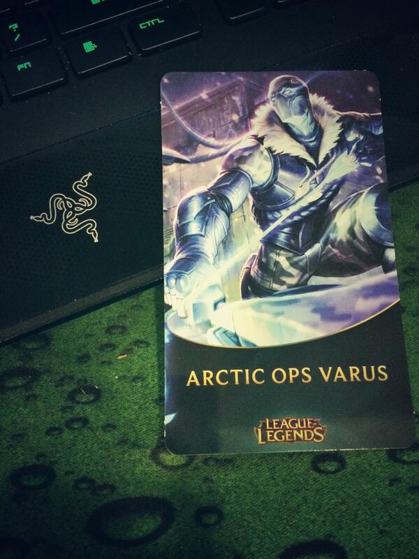 League Of Legends Varus Arctic Ops
