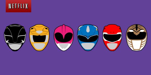 Mighty Morphin Power Rangers Logo Vector