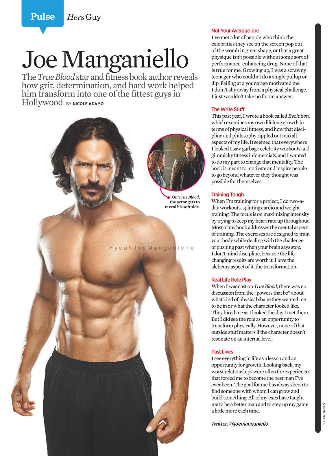 Joe Manganiello Muscle