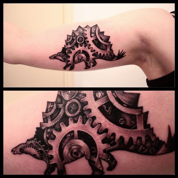 Clockwork Tattoo Steampunk