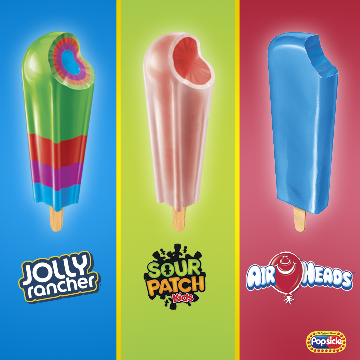 Jolly Rancher Popsicles