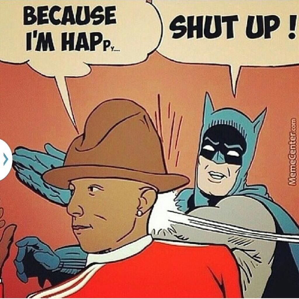 Pharrell Happy Meme