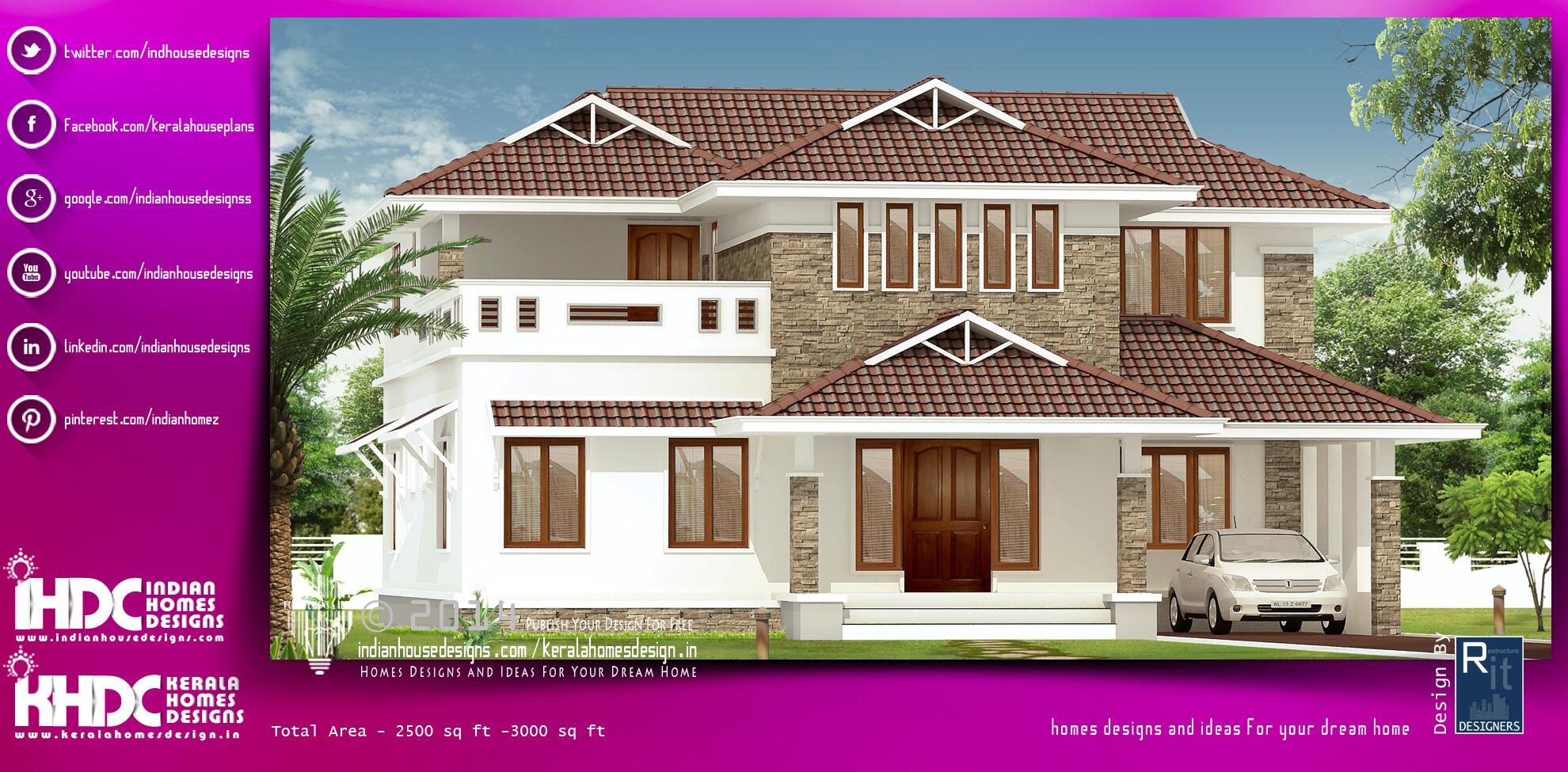 3000 Square Feet Kerala House Plan