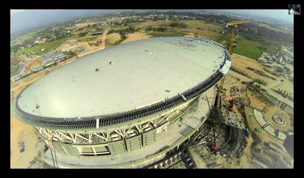 Philippine Arena Aerial View