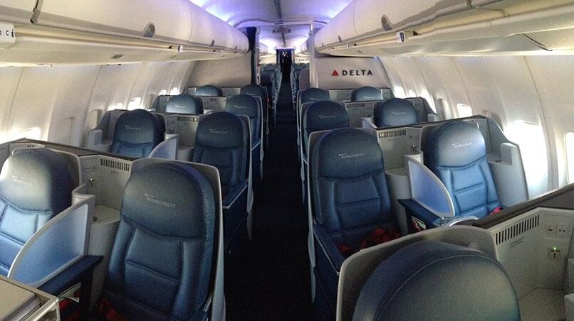 Boeing 757 Delta First Class