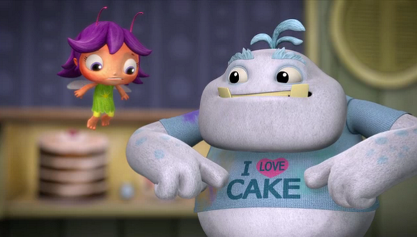 Wallykazam Cake Monster