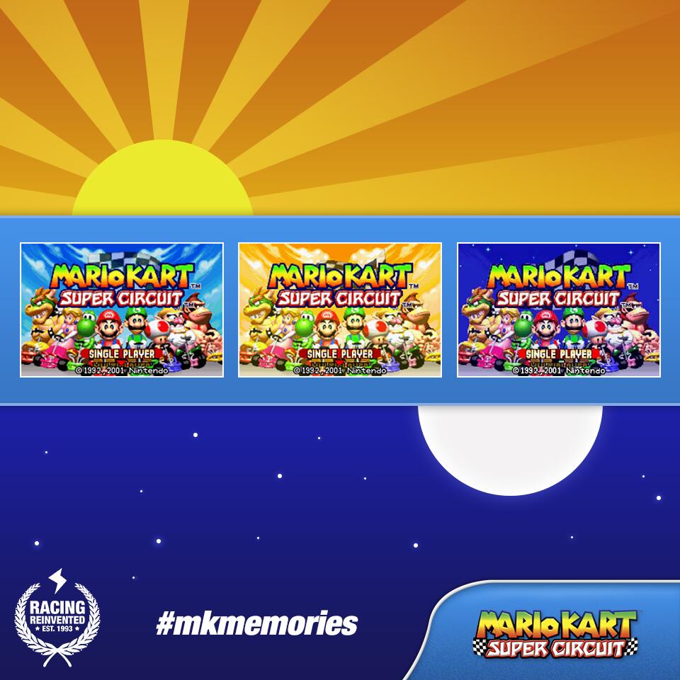 Mario Kart Super Circuit Logo