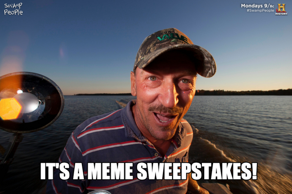 Swamp People Meme When Some Of Your Neighbors Keep Purposely Walking