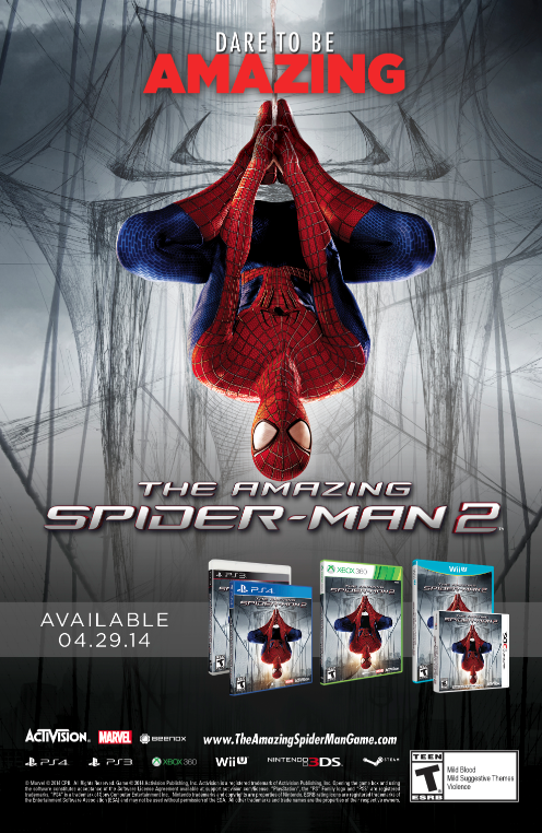 The Amazing Spider Man 2 Dvd Cover Art