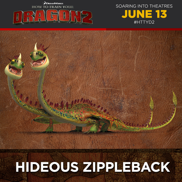 How To Train Your Dragon 2 Hideous Zippleback