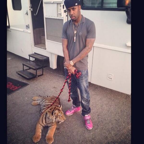 Loyal Tyga With Tiger On