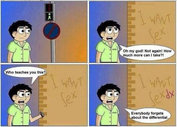 Calculus Integral Cartoons