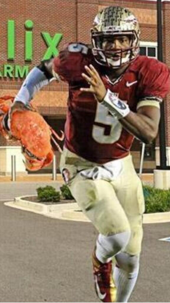 Jameis Winston Heisman Crab Jameis Winston Heisman Crab