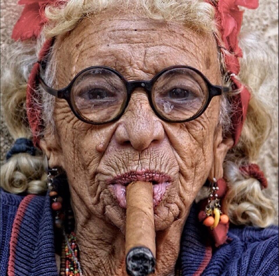 Joan Rivers Smoking Cigarette