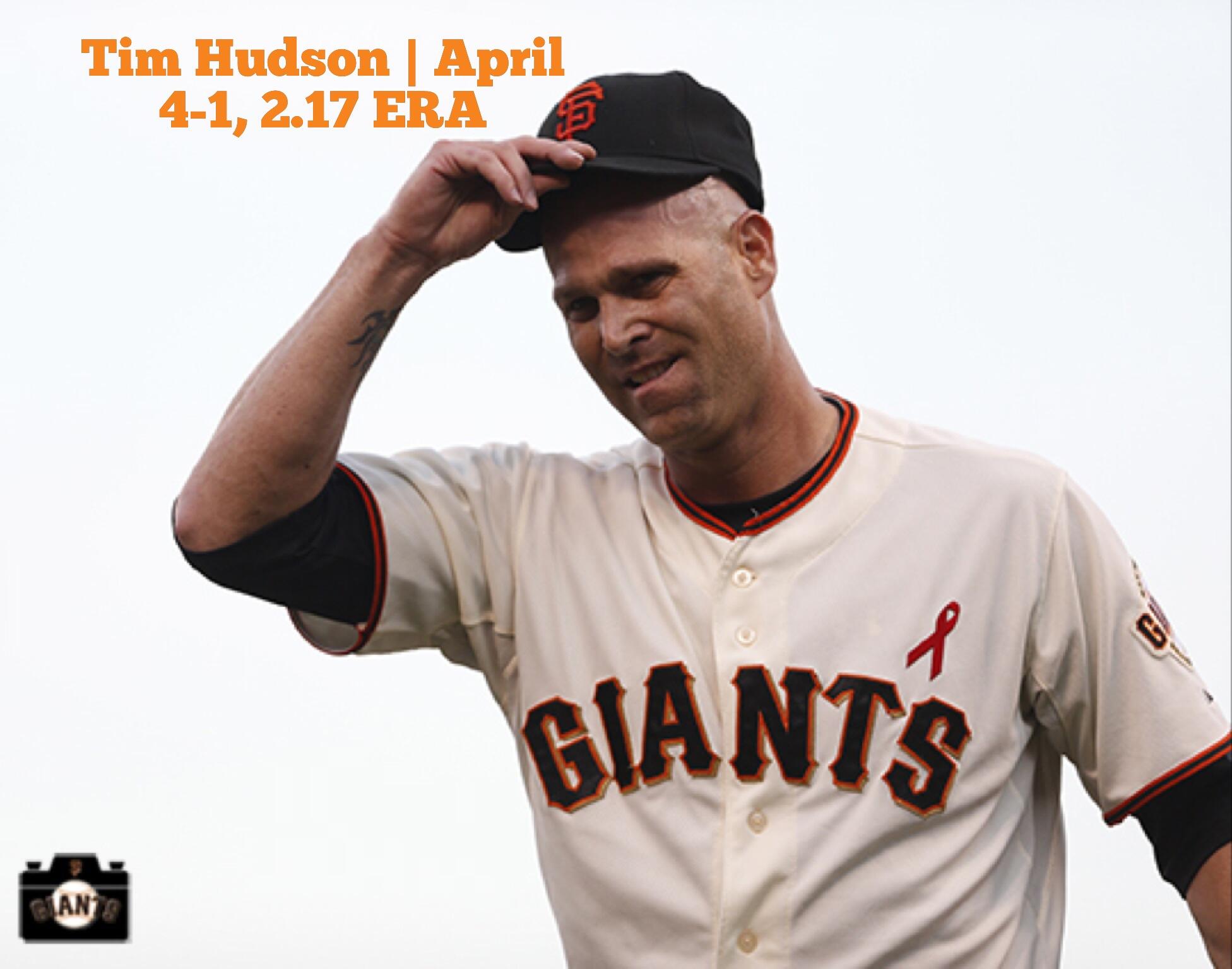 Tim Hudson Giants Uniform