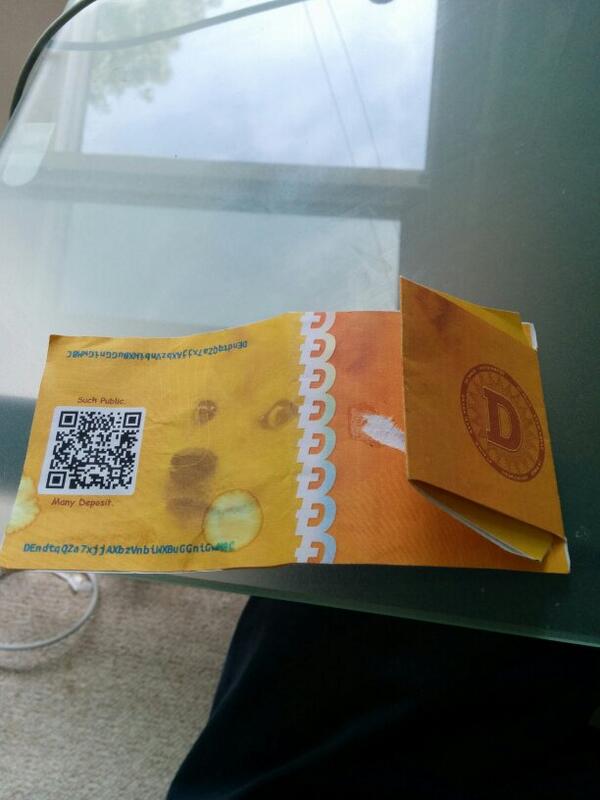 Dogecoin Paper Wallet
