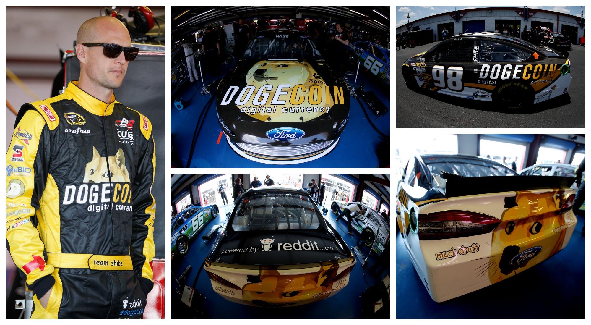 Dogecoin Car Nascar