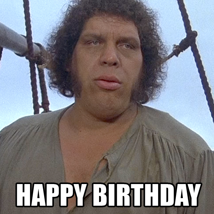 Princess Bride Birthday Meme