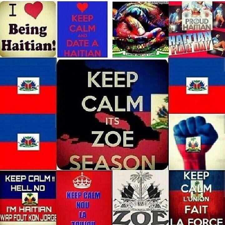 Zoe Haitian Flag