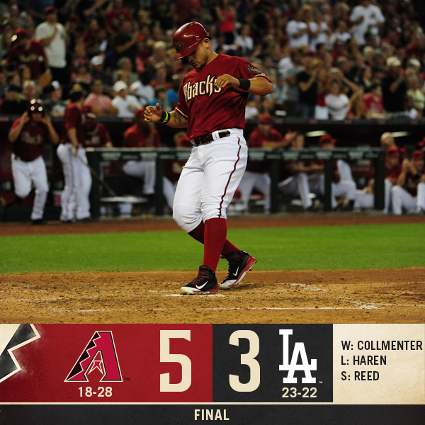 [ARI] 랜디 존슨 앞에서 해낸 올 시즌 첫 홈 위닝시리즈 : MLBPARK