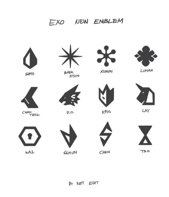 Exo Kris Symbol