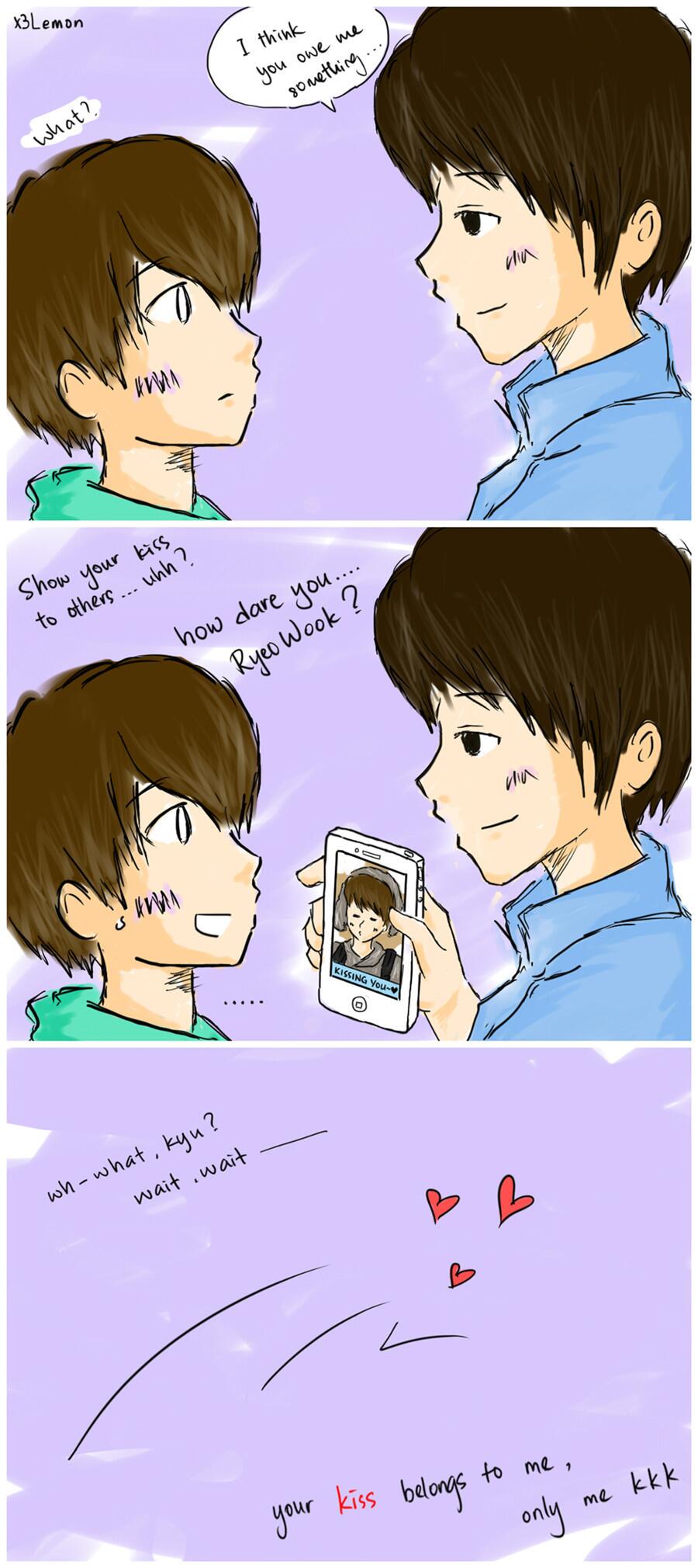 Kyuhyun And Ryeowook Cute