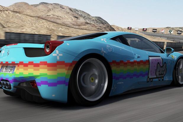 Nyan Cat Corvette Nyancat Mousetrap Car | Another School Project; A