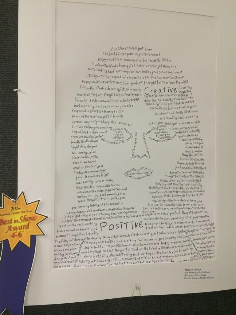 Westgate в Твиттере: «Manayo's piece awarded best in show! Marshall ...