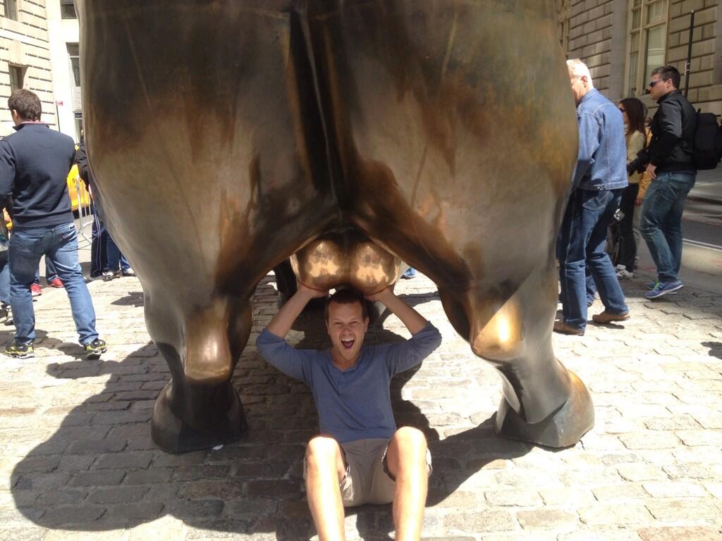 Wall Street Bull Balls 0925