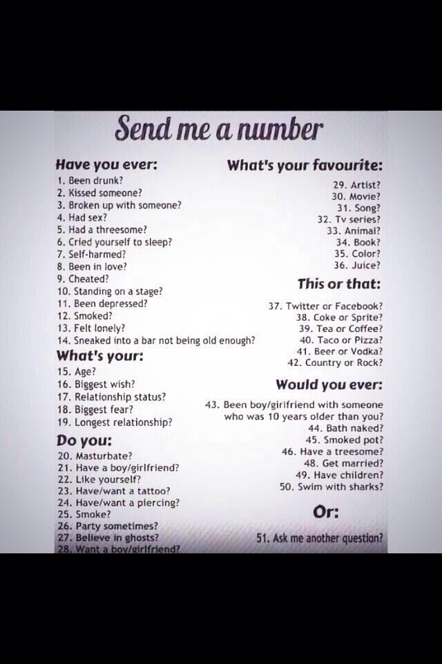 Send Me A Number Game