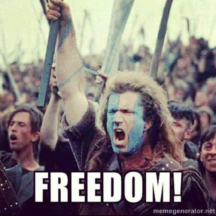 Freedom Braveheart Meme