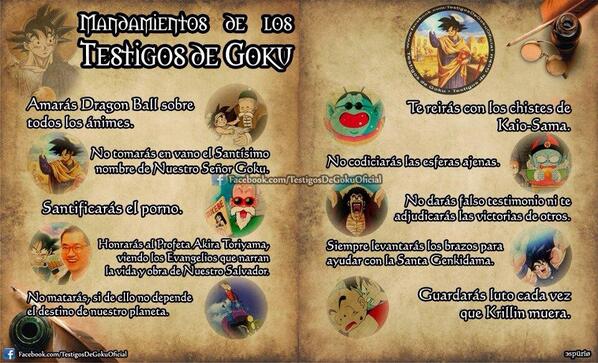 Testigos de goku la nueva religion - Foros Perú