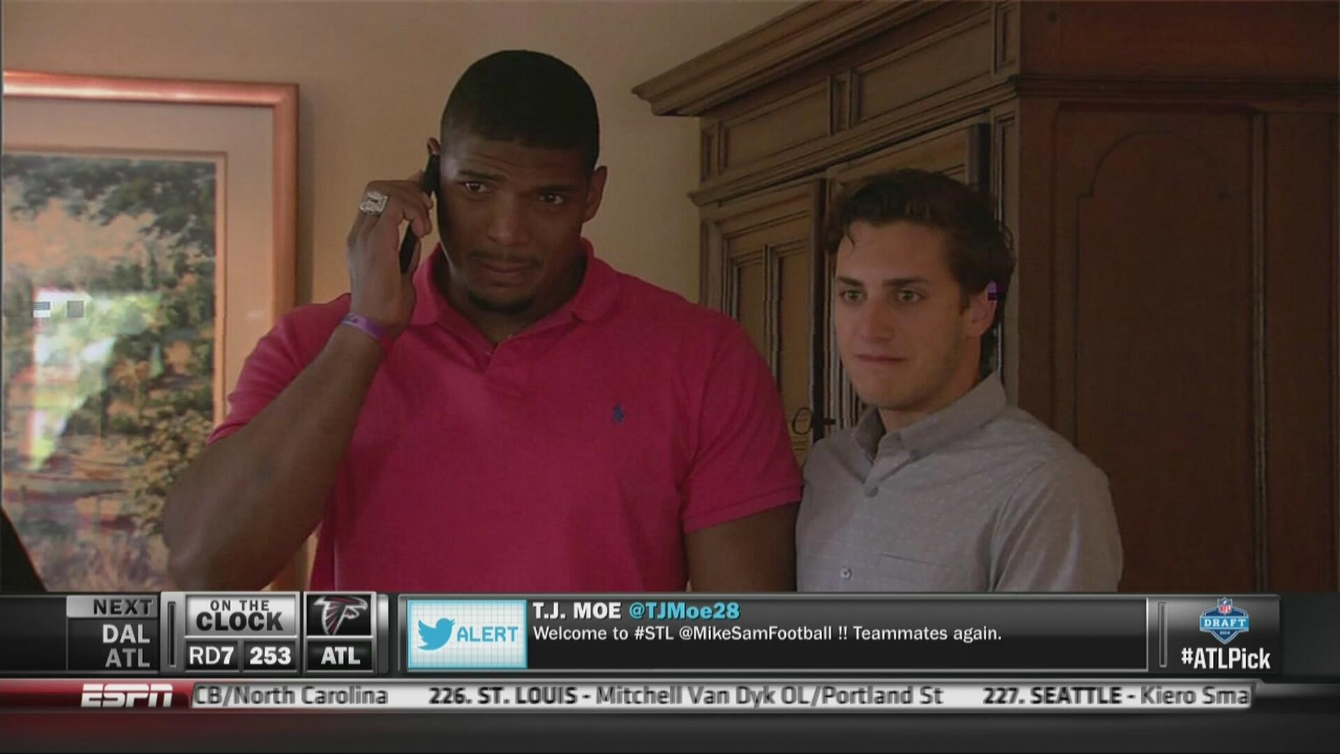 Michael Sam Kiss