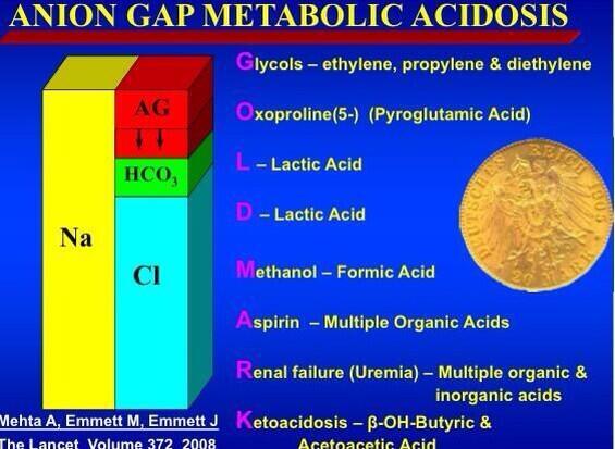 Mudpiles Anion Gap Metabolic Acidosis