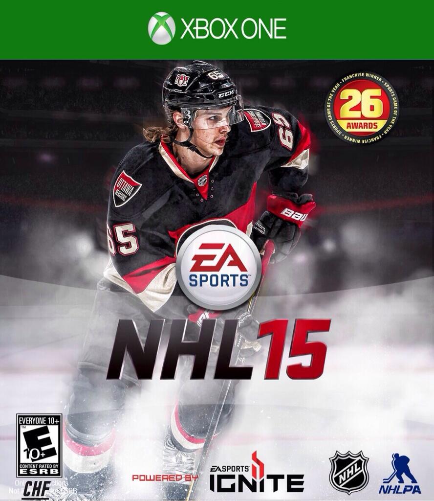 NHL 15 Custom Covers on Twitter: "Erik Karlsson NHL 15 Cover #NHL15Karlsson - @TheCHF11 http://t ...