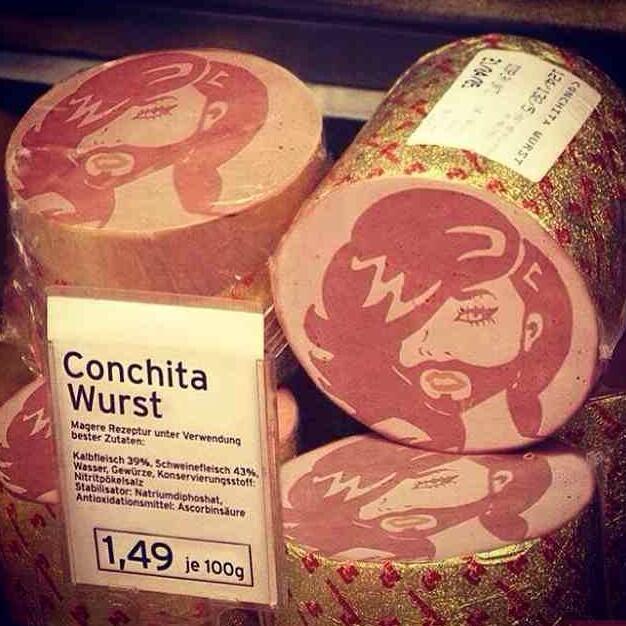 Conchita Wurst Sausage