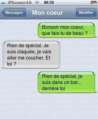 Humour sur les texto