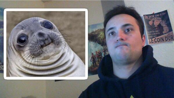 Awkward Meme Face Seal
