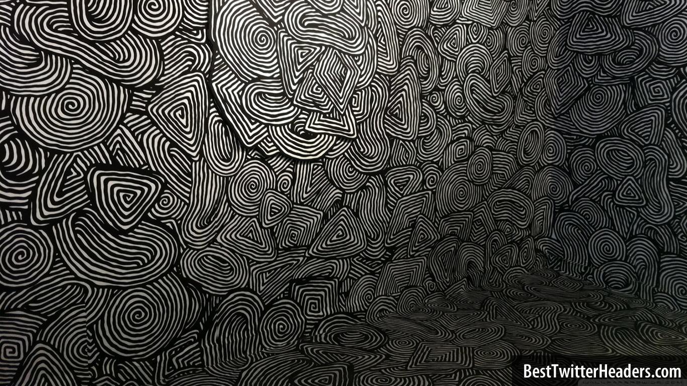 Psykedeliske Twitter Headers Vi Gör Inte Det Här För Att Bli Rika"