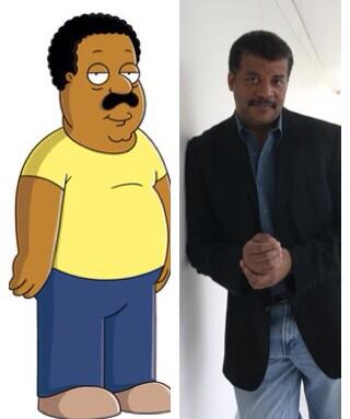 Neil Degrasse Tyson Family Guy