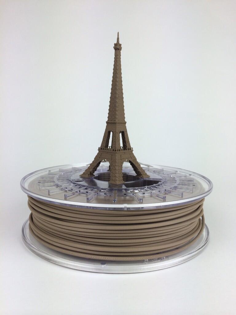 Test print using Metafill Bronze Filament